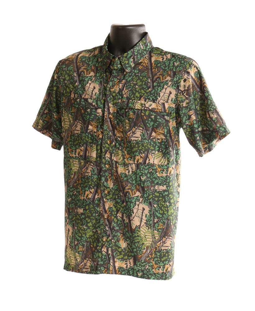Mens Port A Vent Back Shirt - Short Sleeve – Bushlan Camouflage